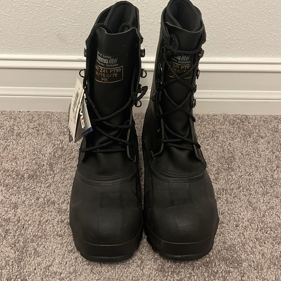 Servus | Shoes | Servus Mens Thermolite Black Rubber Steel Shank ...